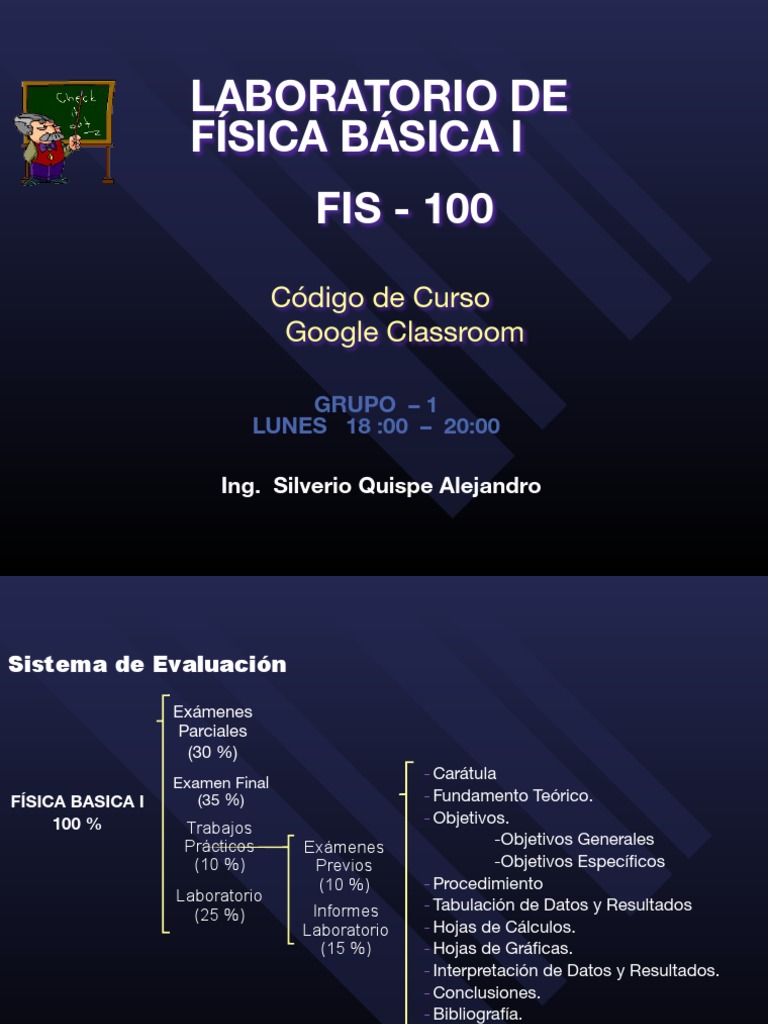 Lab FIS-100 | PDF | Métodos y materiales de enseñanza