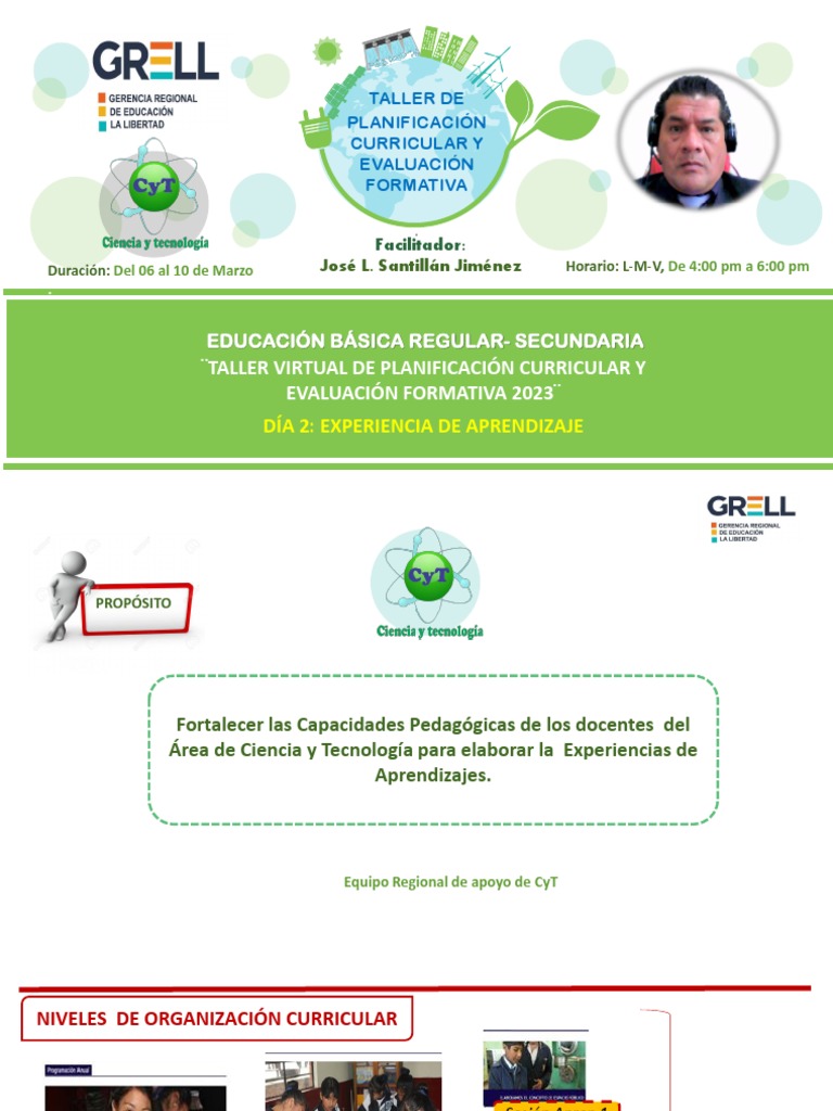 Día 2 - Ponencia - Experiencia Aprendizaje - Cyt - 2023 | PDF | Biología Celular) | Organismos