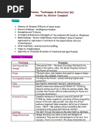 Complete Analysis of Anansi by Alistair Campbell | PDF | Anansi ...