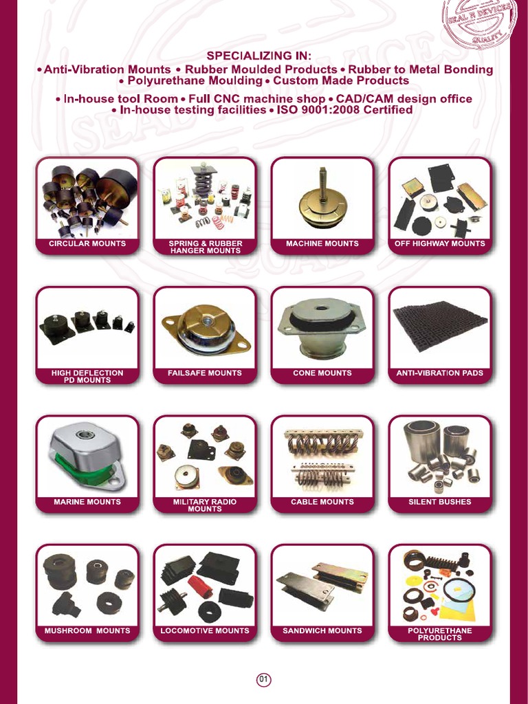 Seal 'N Devices 2018 Catalogue | PDF | Belt (Mechanical) | Applied And ...