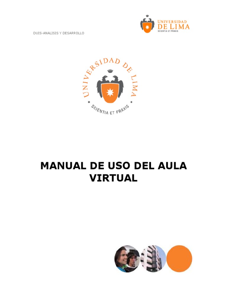 Manual Aula Virtual ULIMA | PDF | Ventana (informática) | Informática