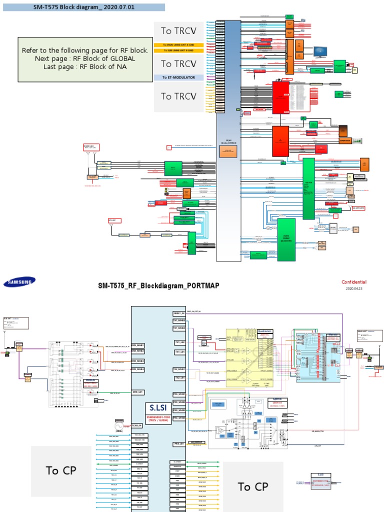 To TRCV To TRCV: SM-T575 Block Diagram - 2020.07.01 | PDF | Film And Video Technology | Computer ...