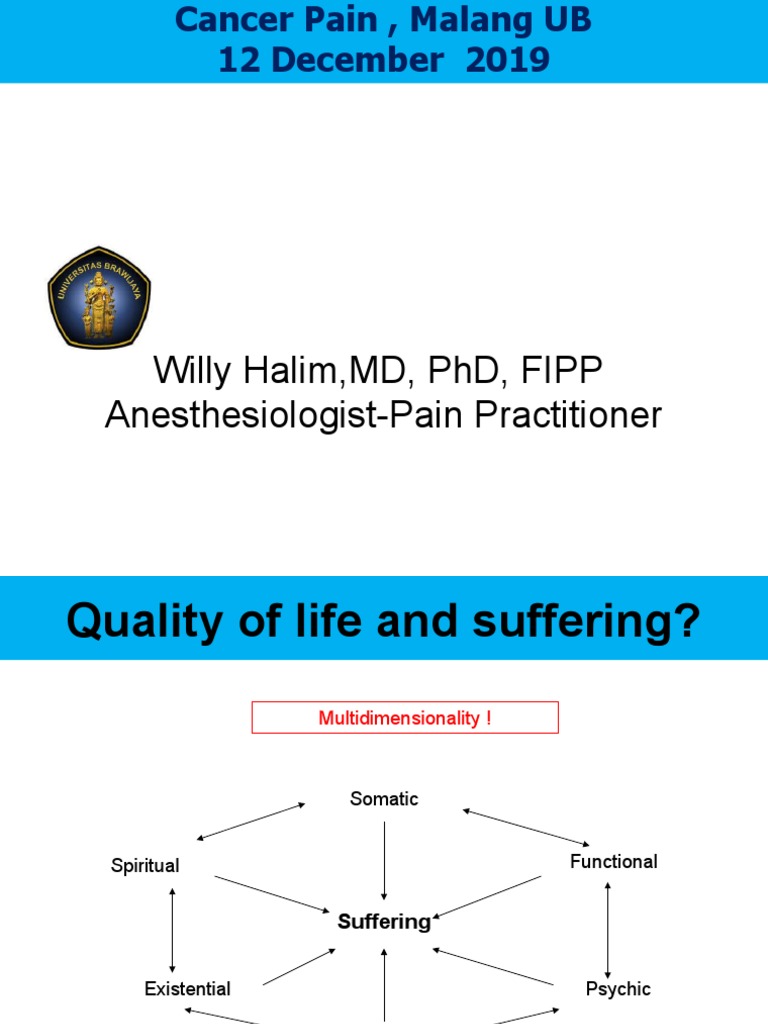 Willy Halim, MD, PHD, Fipp Anesthesiologist-Pain Practitioner | PDF ...