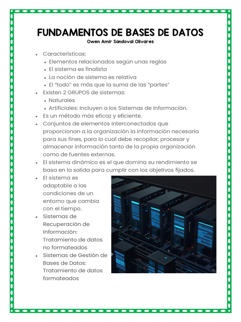 Fundamentos de Bases de Datos | PDF