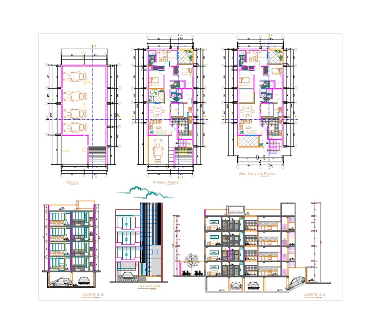 2da, 3ra y 4ta Planta | PDF