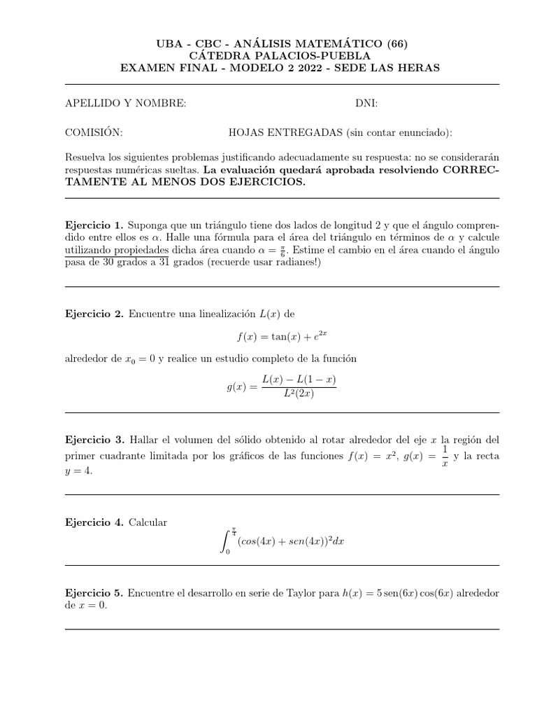 AM 66 Final MODELO 2 2C22 | PDF
