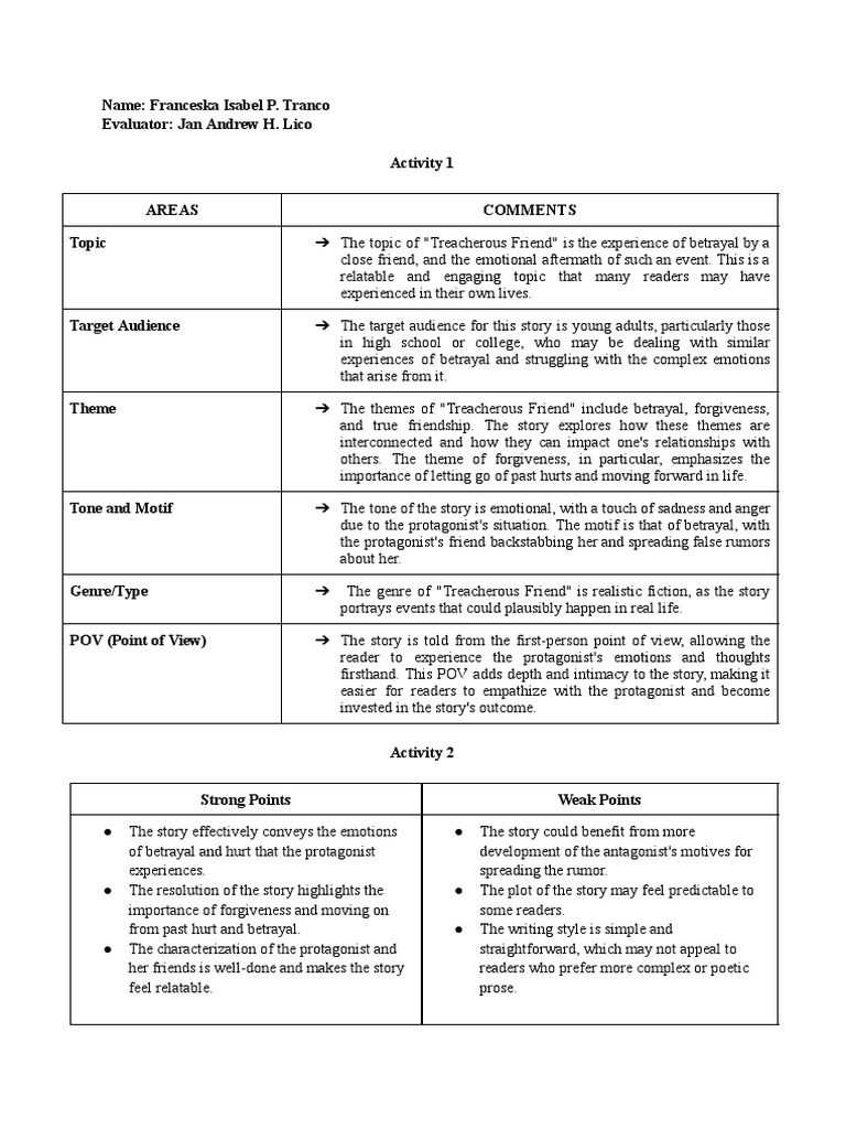 CNF Evaluation | Download Free PDF | Narration | Plot (Narrative)