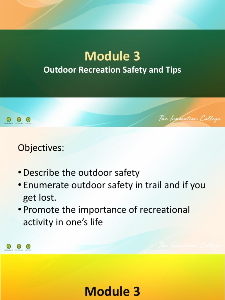 Management of Outdoor Recreational Activities: Identifying ...