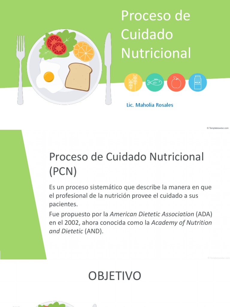 Presentación 3-Proceso de Cuidado Nutricional 2021 | PDF | Nutrición ...