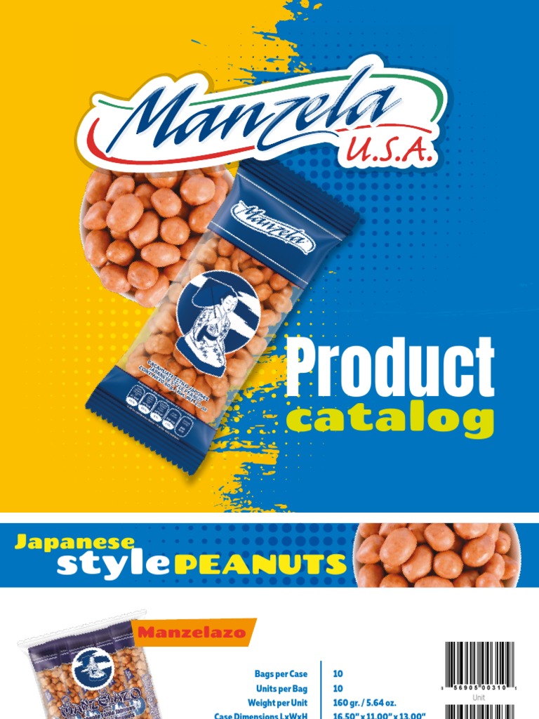 Manzelazo Japanese Style Peanuts Overview | PDF | Nutrition | Diet ...