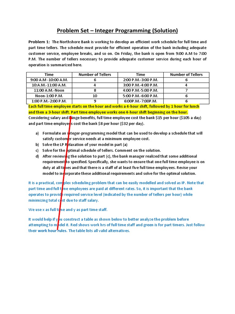 Problem Set IP Solution PDF | PDF | Applied Mathematics