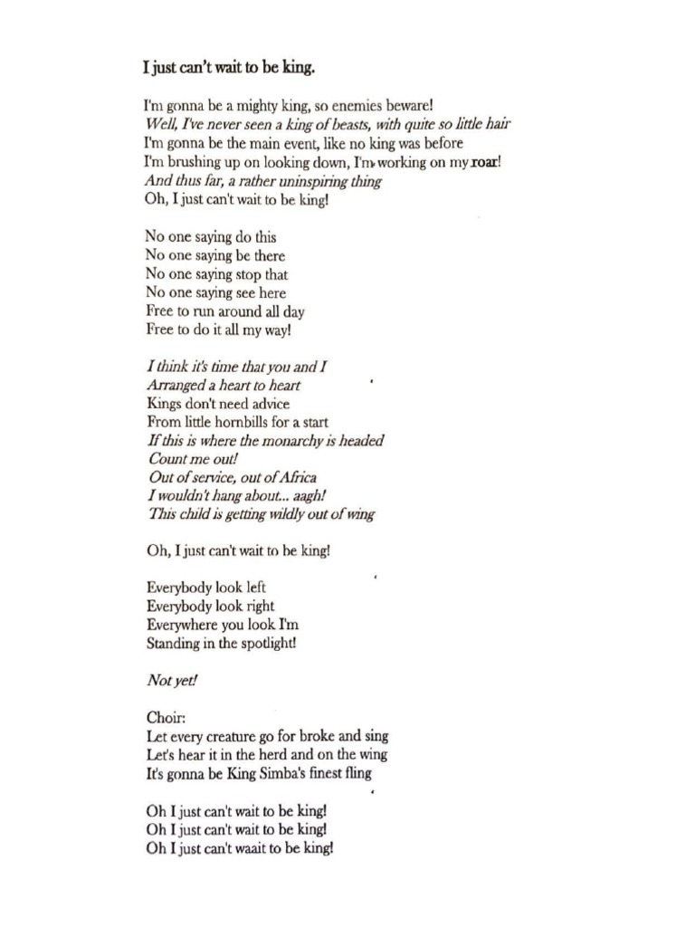 Cancion Ingles | PDF