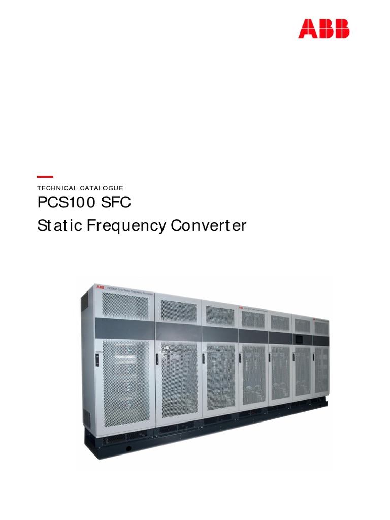 2UCD030000E009 - D PCS100 SFC Technical Catalogue | PDF | Power ...