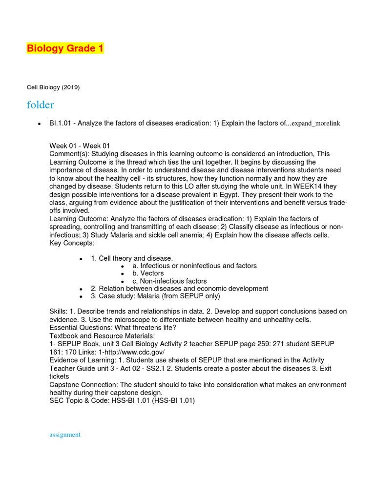 Biology LOs | Download Free PDF | Dna | Stem Cell
