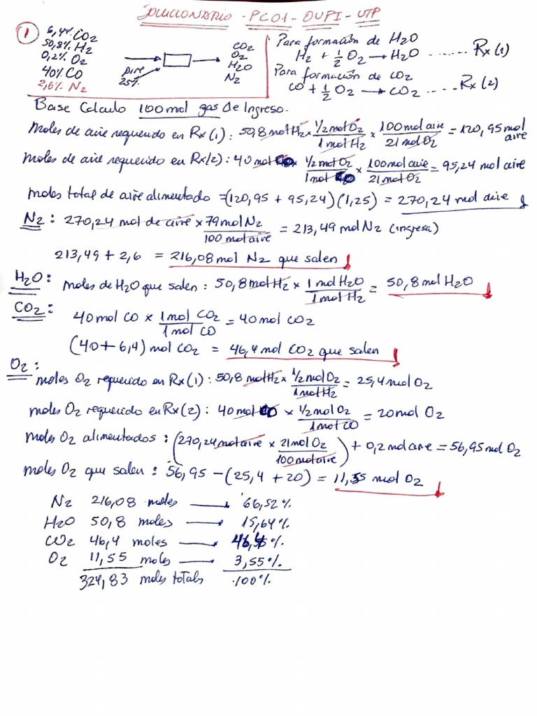 Solucionario PC01 - Oupi 2022-Ii | PDF
