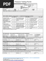 HSE PTW Audit Checklist | PDF | Safety | Business