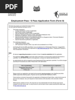 Application Form For Psa Temporary Pass: Instructions To The Applicant ...
