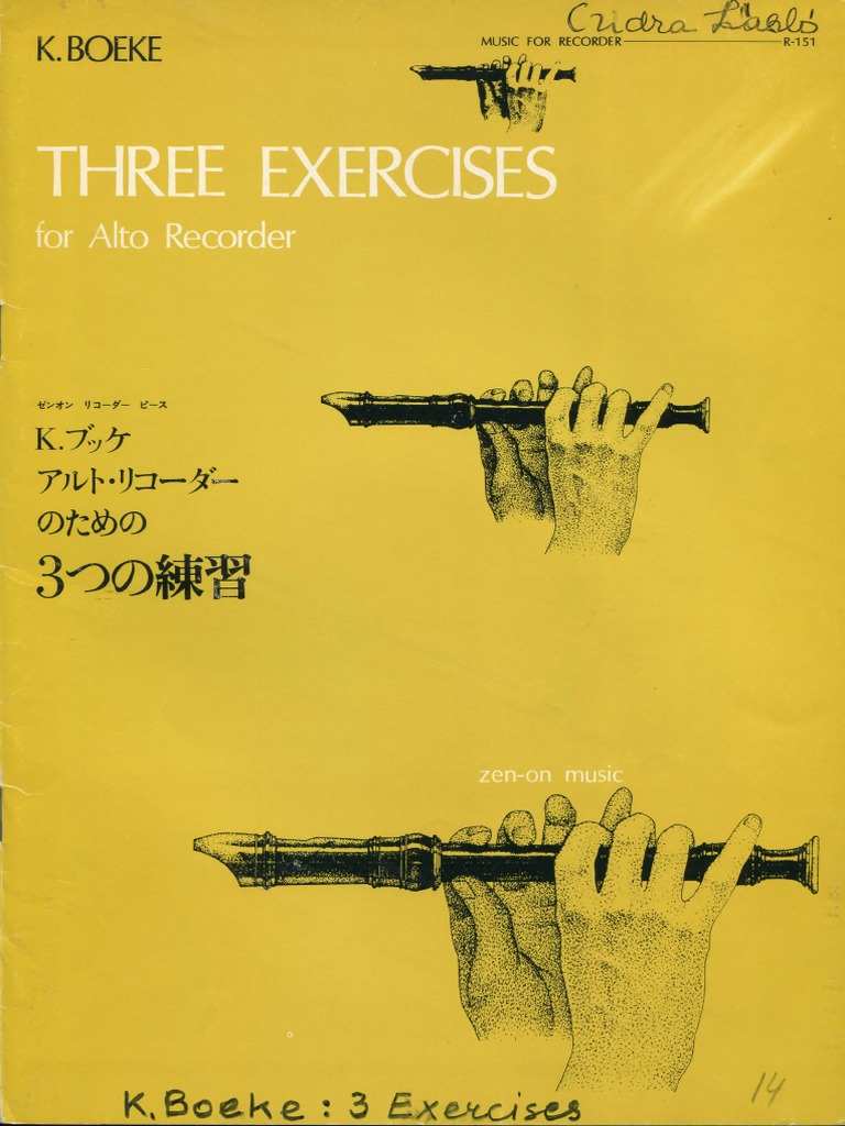 Boeke Three Exercises | PDF