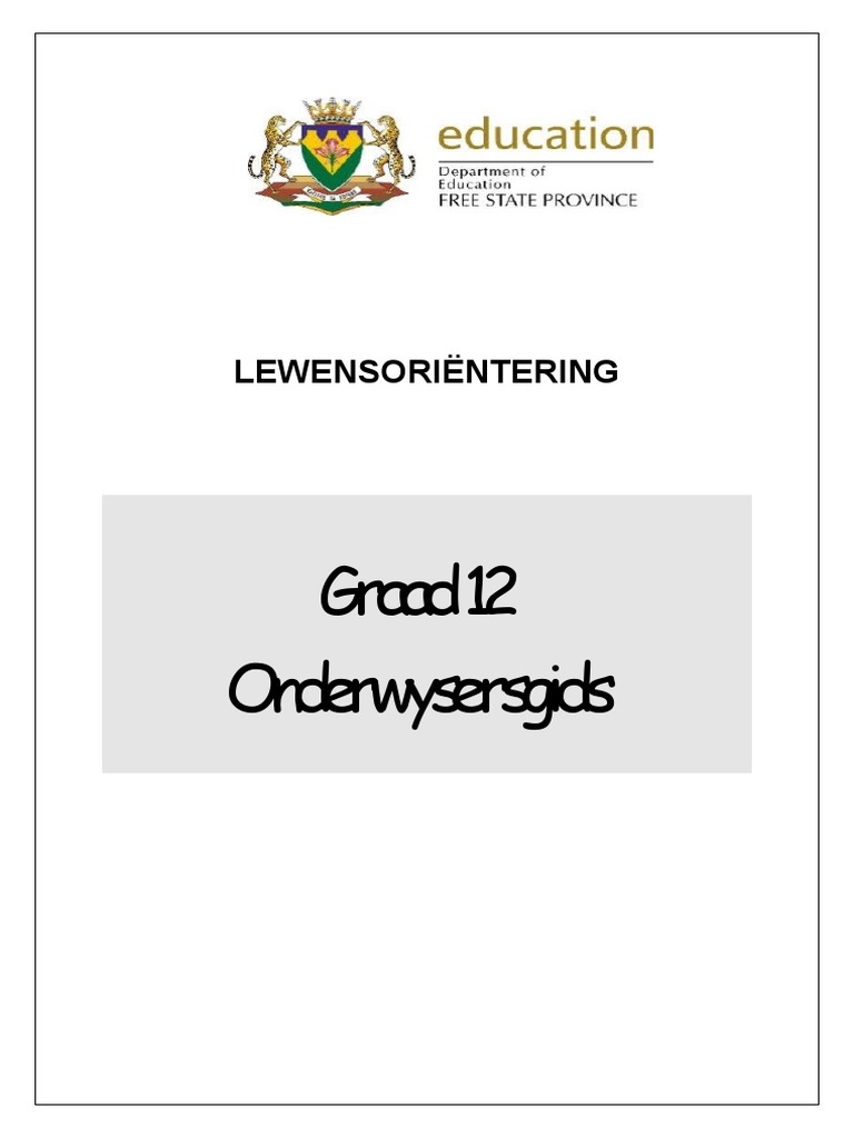 GR 12 Afrikaanse Aktiwiteitsboek | PDF