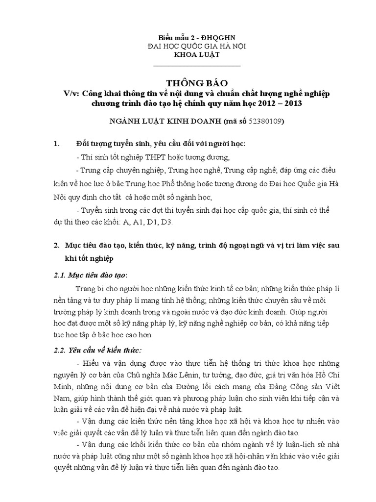 Thông Báo | PDF
