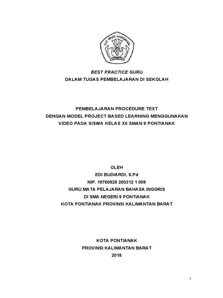 Bagian Depan Cover Best Practice | PDF