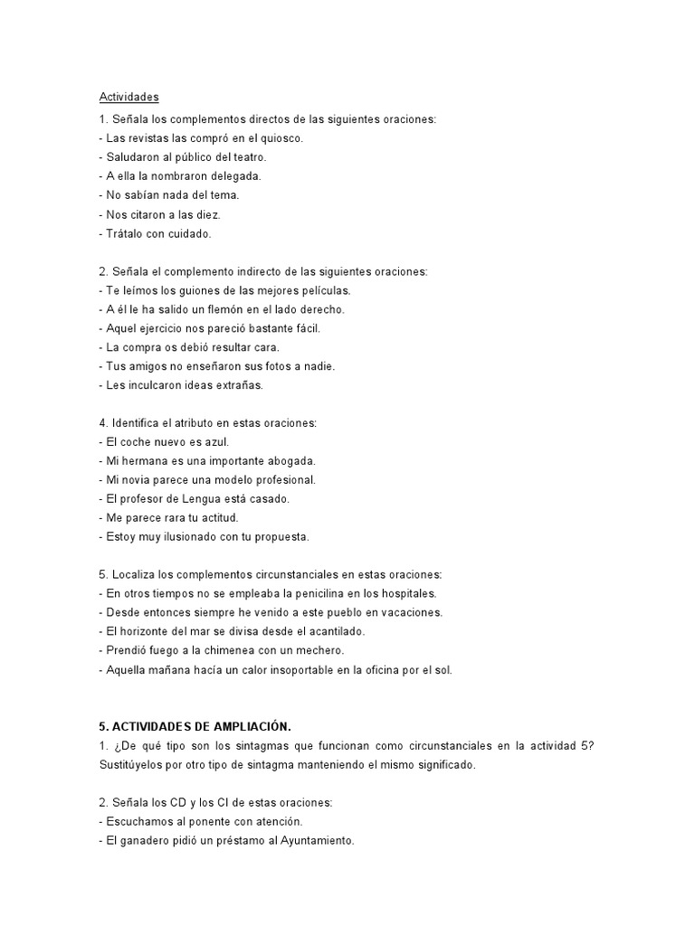 CD Y CI y ATRIBUTO 2º ESO | PDF