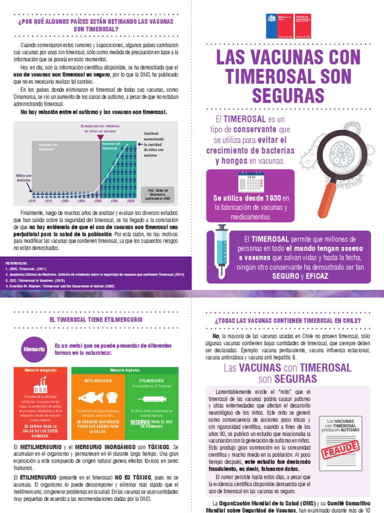 Boletin02 - Timerosal en Vacunas 06032017A | PDF | Vacunas | Salud pública