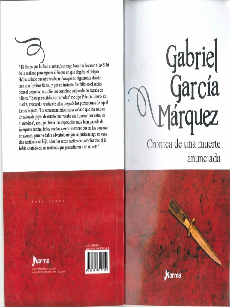8° Cronica de Una Muerte Anunciada | PDF