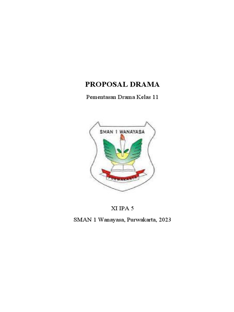 Proposal Drama | PDF