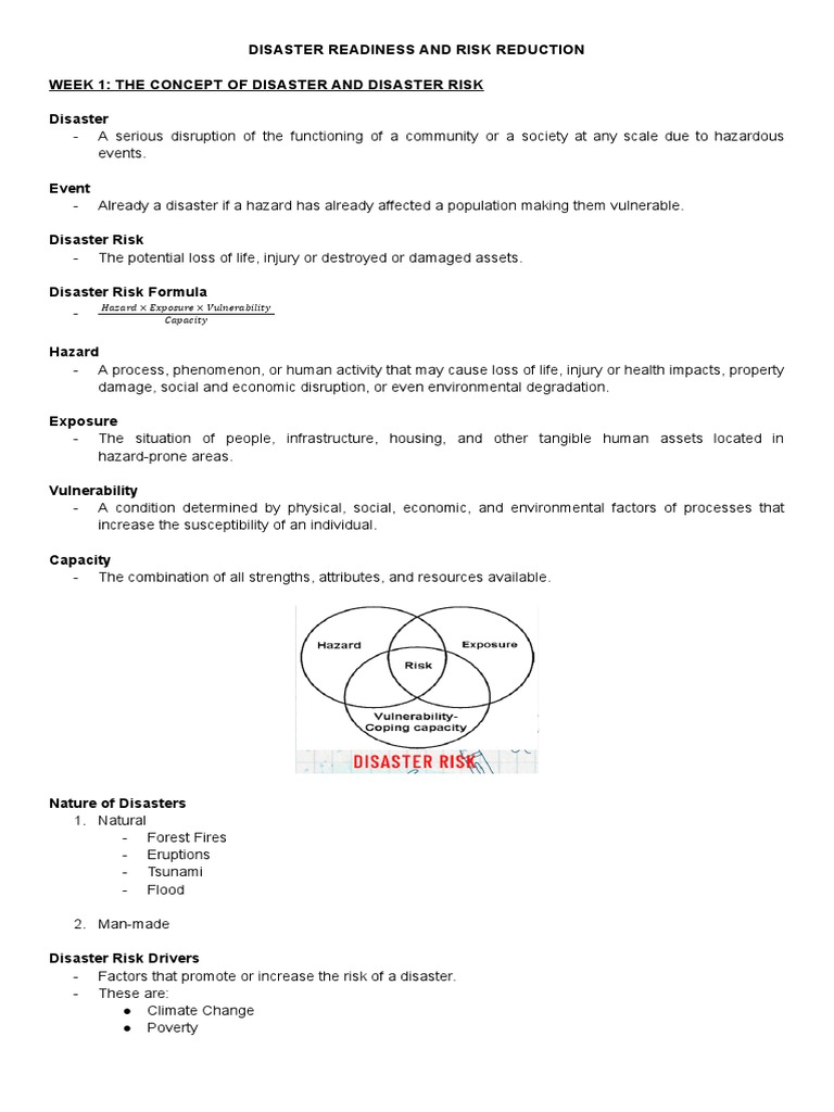 DRRR Reviewer | PDF | Volcano | Tsunami