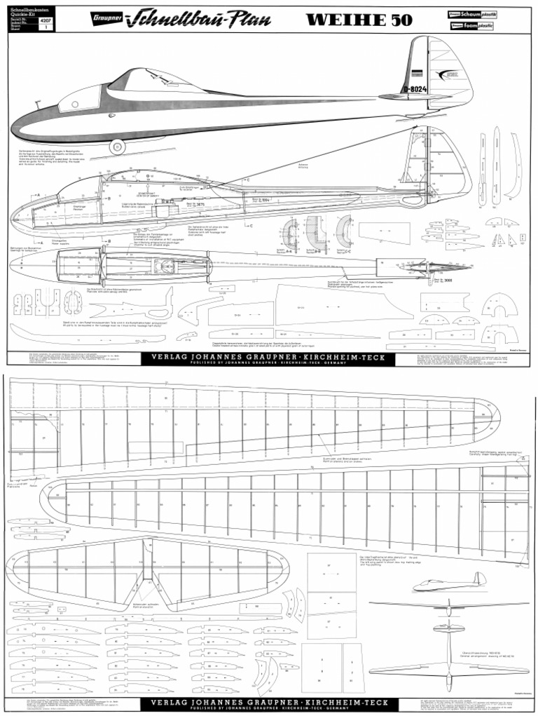 Weihe 50 RC 1800mm Oz7424 | PDF