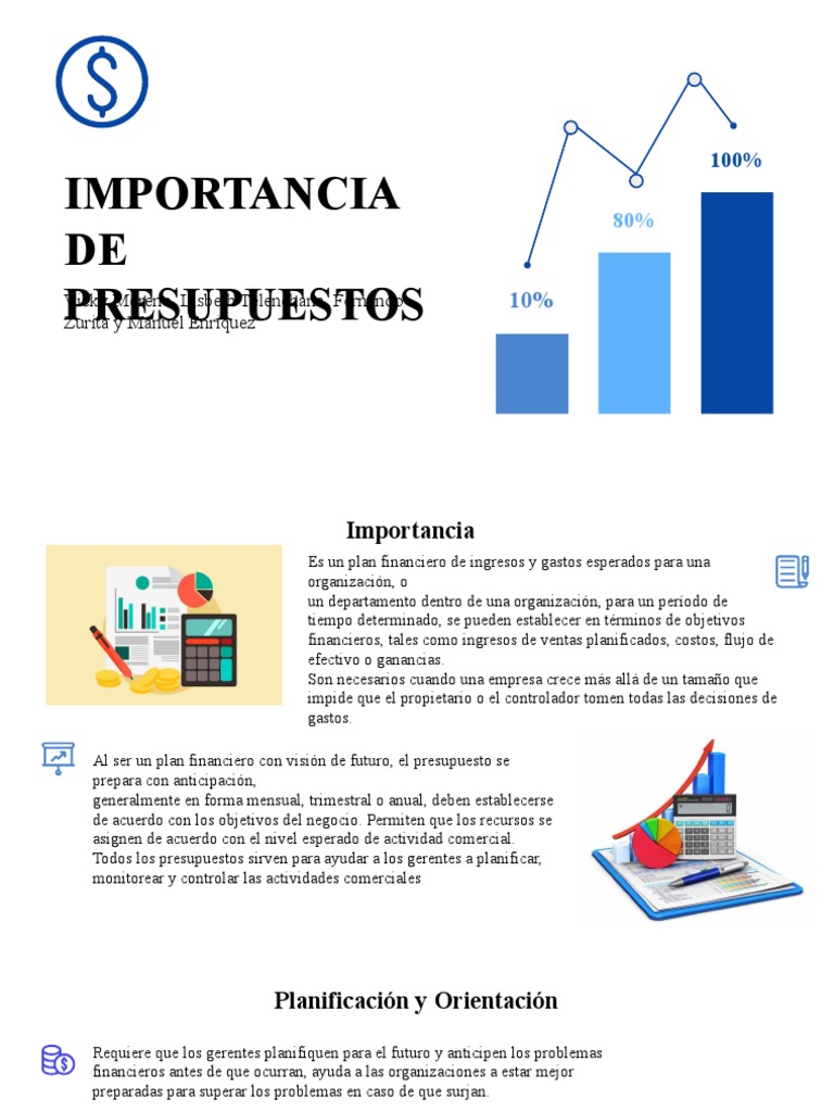 Importancia de Presupuestos | PDF | Presupuesto | Business