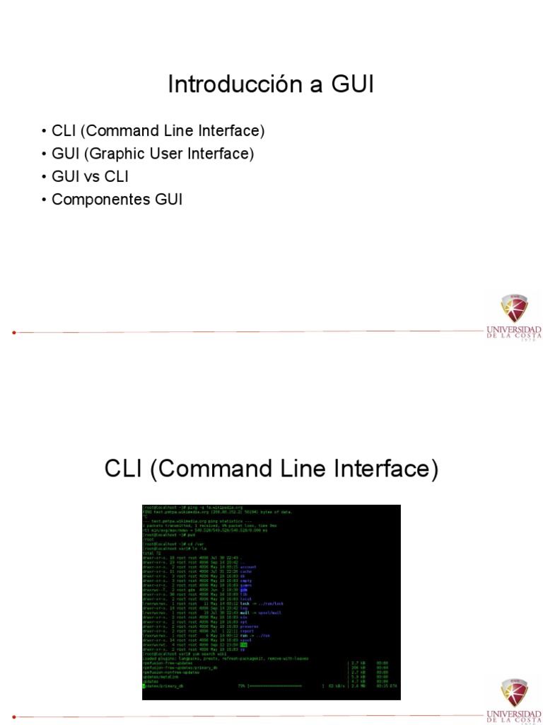 Introducción a GUI y CLI en Python | PDF | Interfaces gráficas de usuario | Interfaz de usuario