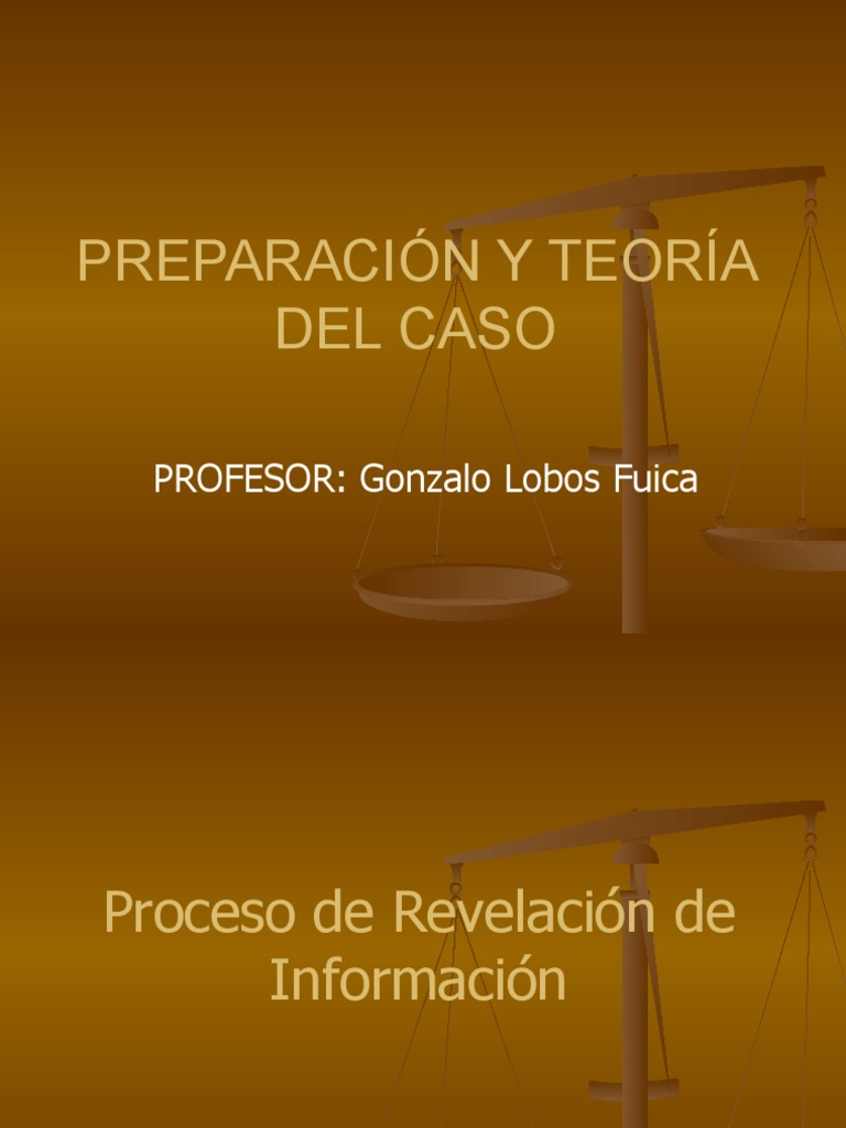 2.-Preparacion y Teoria Del Caso Ley Antonia | PDF | Salvador Dalí | Teoría