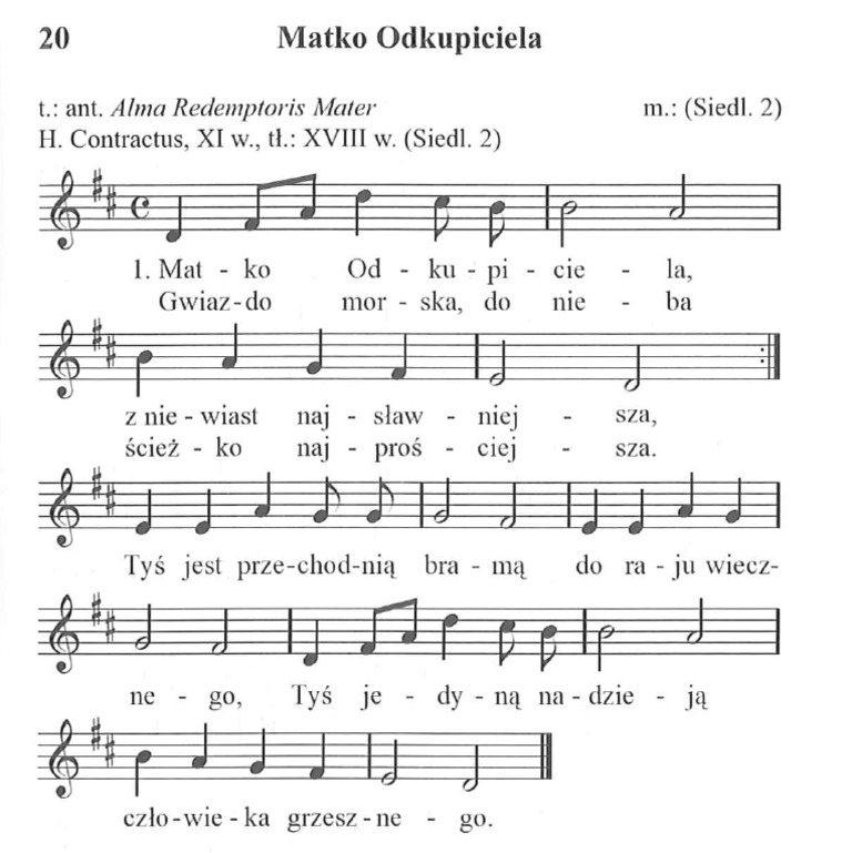 Matko Odkupiciela - Do Poprawy | PDF