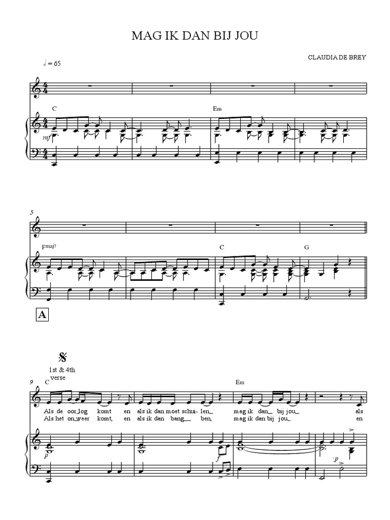 Mag Ik Dan Bij Jou | PDF