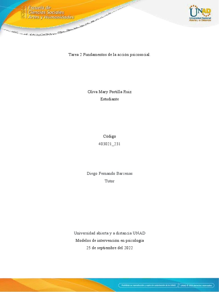 Anexo 2 - Ficha de Lectura - Unidad 1 - Tarea 2 - Fundamentos de La ... Anexo 2 - Ficha de Lectura - Unidad 1 - Tarea 2 - Fundamentos de La ...
