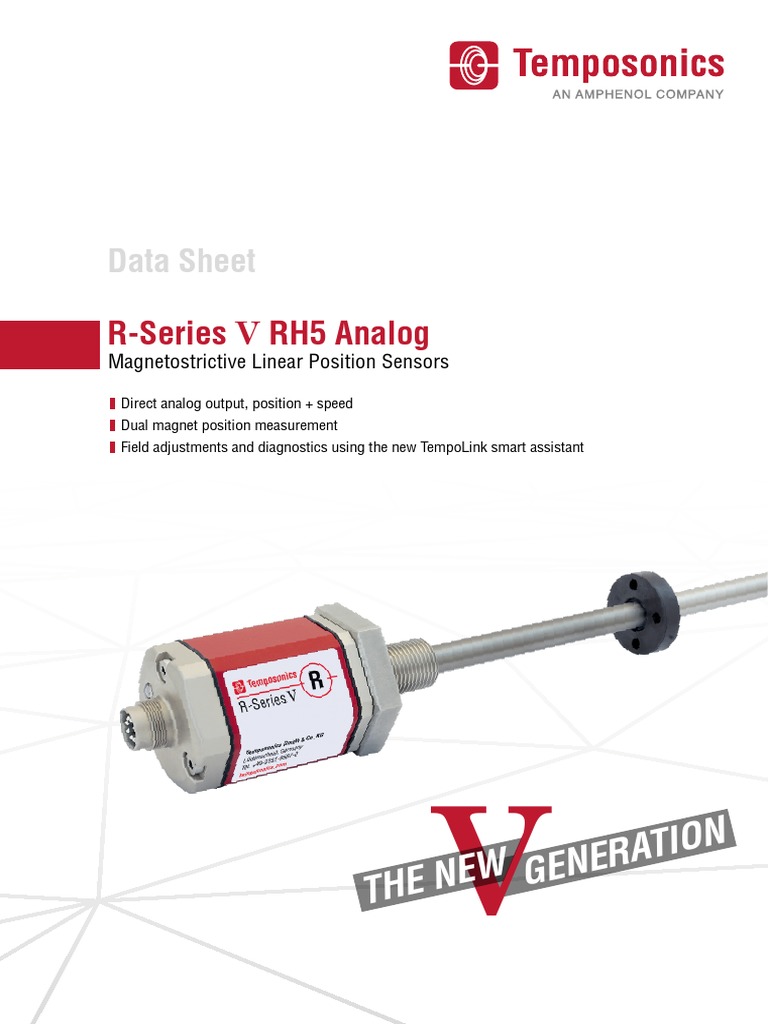 Data Sheet R-SeriesV RH5 Analog 552061 EN | PDF | Digital To Analog ...
