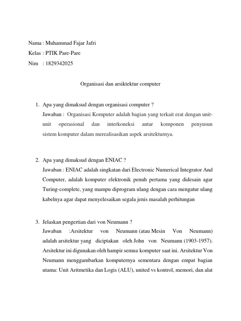 Tgs Pak Sugeng | PDF