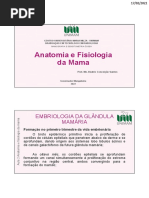 Anatomia e Fisiologia das Mamas | PDF | Seio | Anatomia