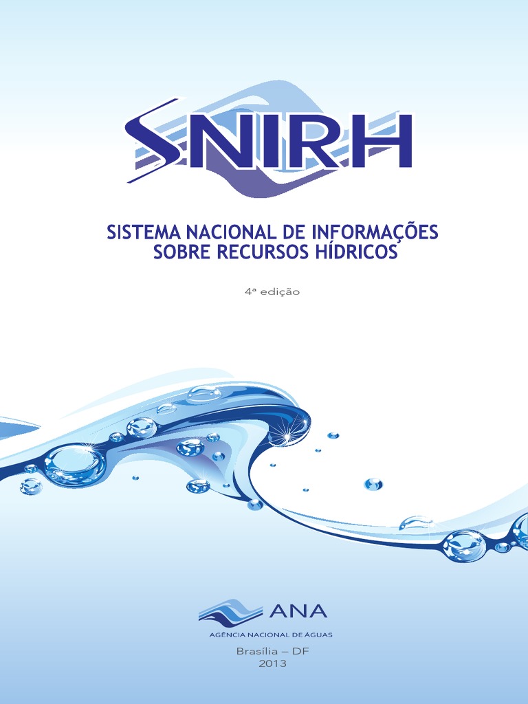 CATÁLOGO ANA - Sistema Nacional ... Rsos Hídricos (SNIRH) - 2013 | PDF ...