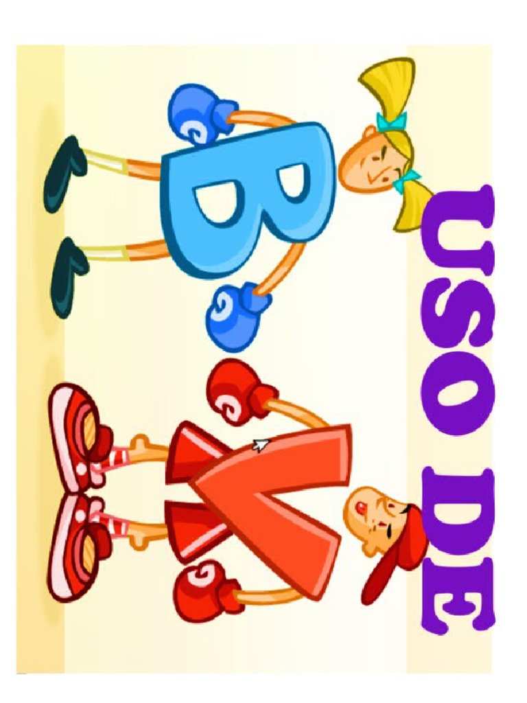 Uso de La B y V | PDF