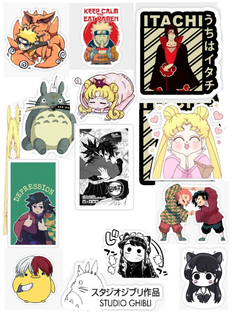 Stikers Anime :) | PDF