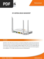 Spectrum D3.1 EMTA Data Sheet | PDF | Orthogonal Frequency Division ...