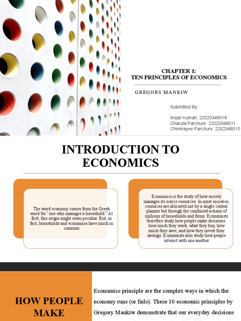 Principle of Economics - Gregory Mankiw - Class Assignment | PDF ...