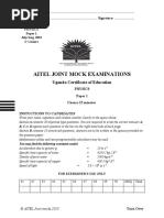 Wakisha UACE MTC 2mocks 2025 | PDF