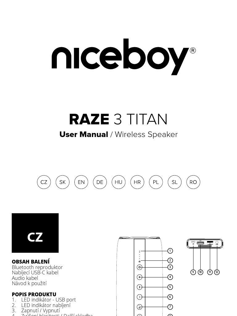 Niceboy Manual Raze 3 Titan | PDF