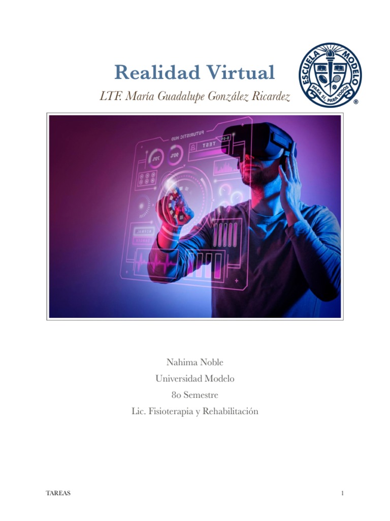 Generalidades de La Realidad Virtual | PDF | Realidad virtual