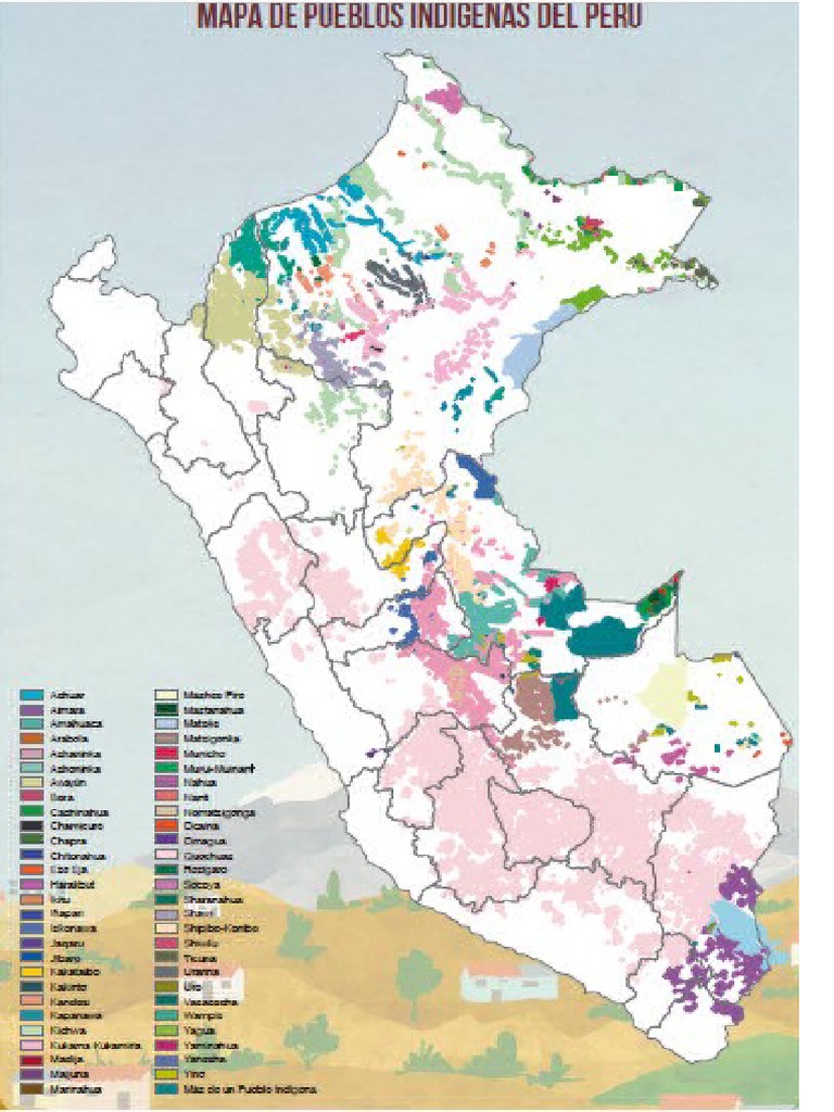 Mapa Pueblos Indigenas | PDF