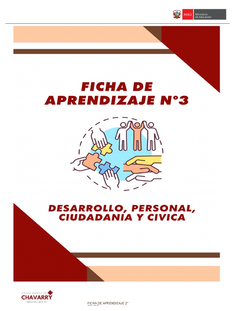 Ficha de Aprendizaje #3 | Descargar gratis PDF | Las emociones | Aprendizaje
